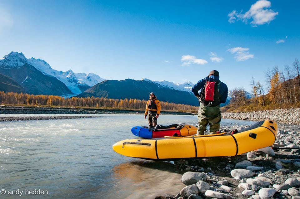loading rafts - Arctic Wild